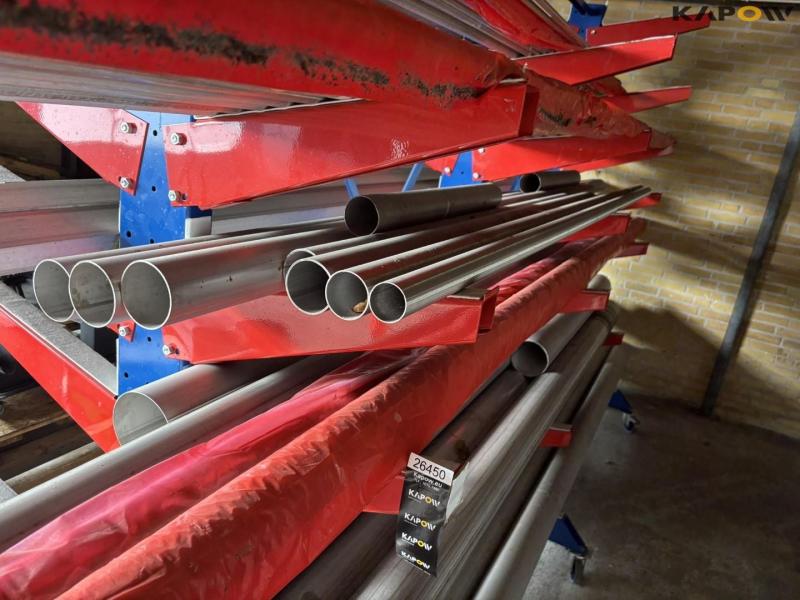 Rustfri stål profiler og rør - Kapow Online Auctions