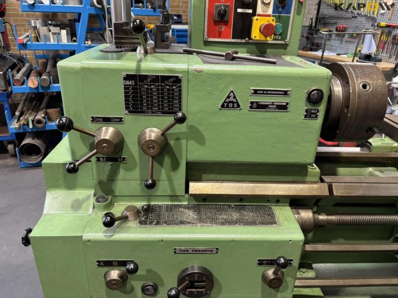 TOS SN 45B drejebænk - Kapow Online Auctions