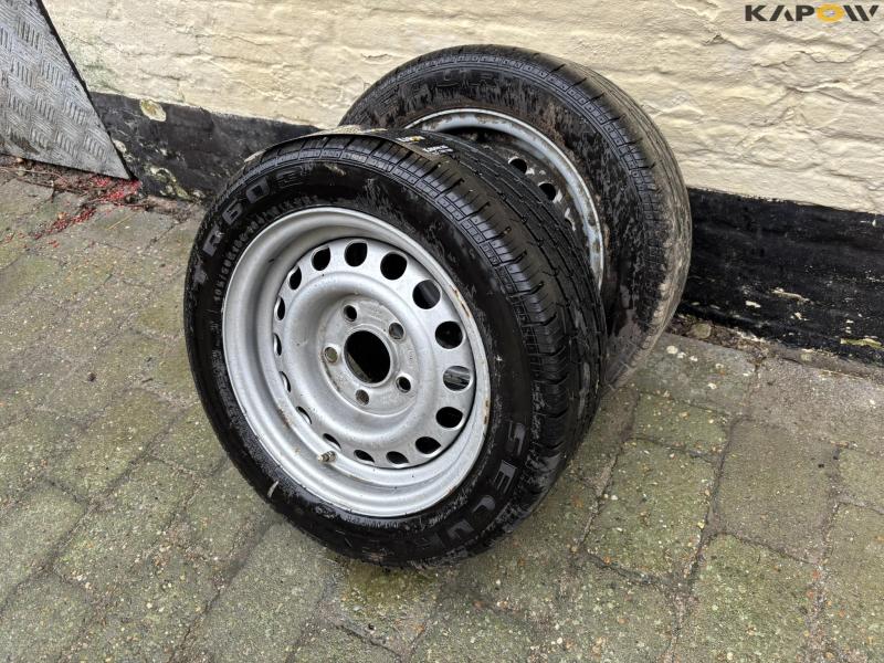 Trailer hjul 195/50-13 - Kapow Online Auctions