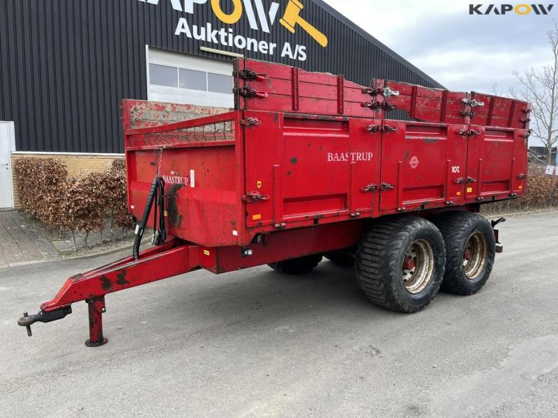 Baastrup 10 tons entreprenørvogn - Kapow Online Auctions