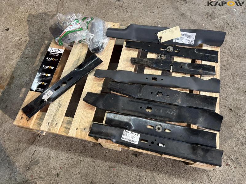 Diverse knive til plæneklipper - Kapow Online Auctions