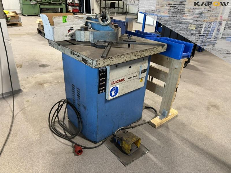 Euro Mac multi 200/6 presser - Kapow Online Auctions