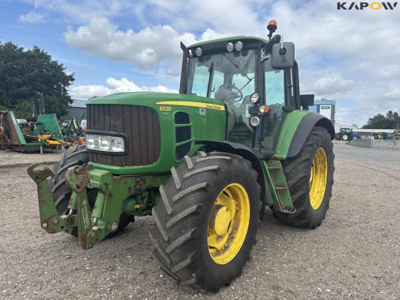 John Deere 6530 Premium 4WD med frontlift - Kapow Online Auctions