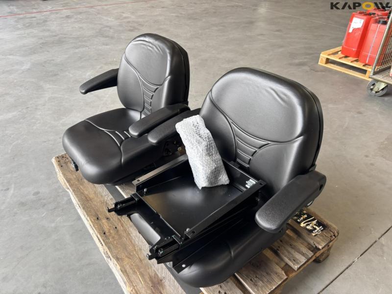 Milsco seat with armrest 2 pcs. and console - new - Kapow Online Auctions
