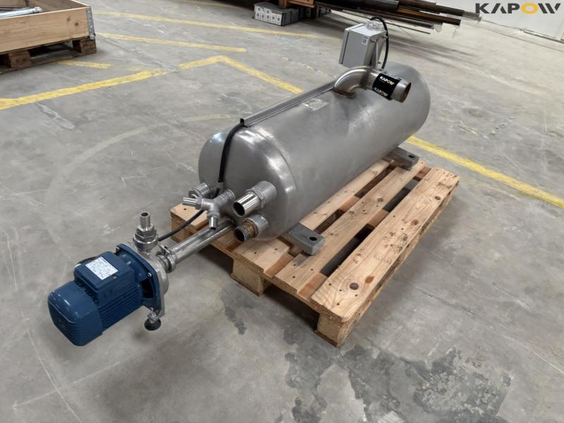 Tryktank 150 liter med pumpe - Kapow Online Auctions